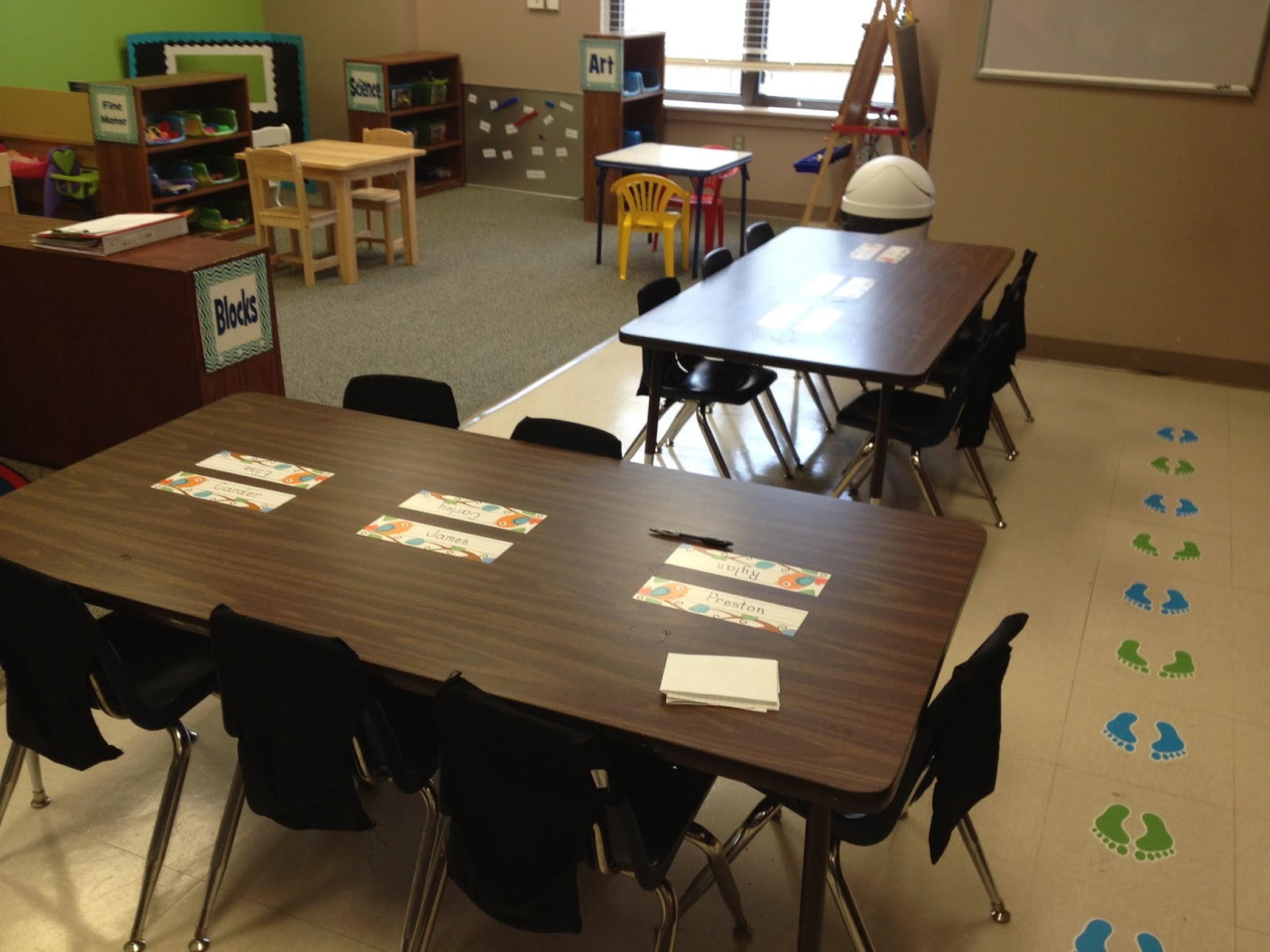 Footnotes: My classroom learning centers